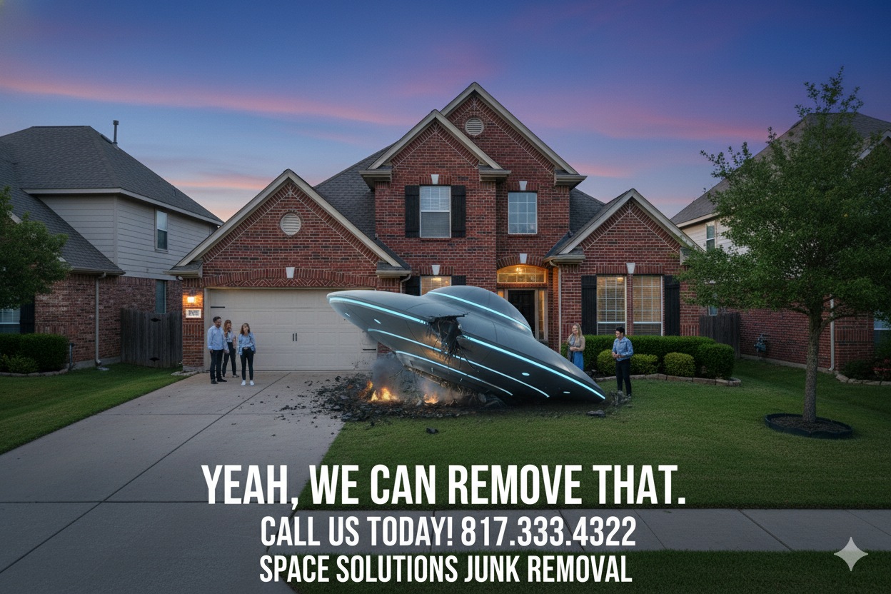 Single Item Pickup - Space Solutions Junk Removal - Mansfield TX